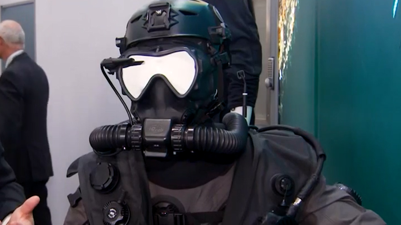 Revolutionary diving suit redefines deep sea military operations